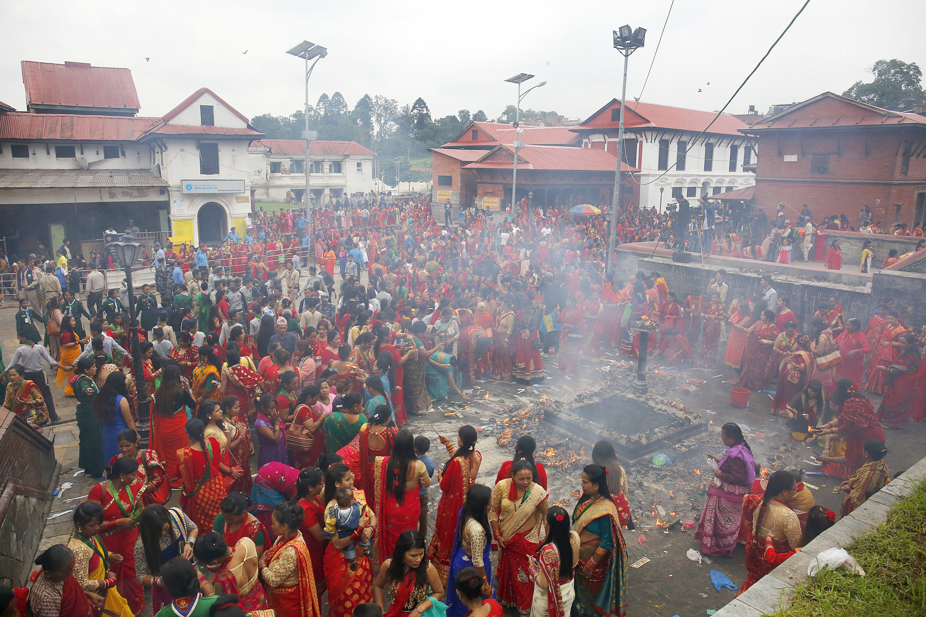 Hindu women mark Teej festival