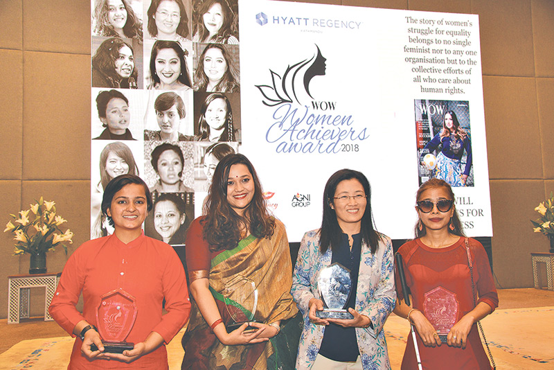 Women professionals honoured at award ceremony