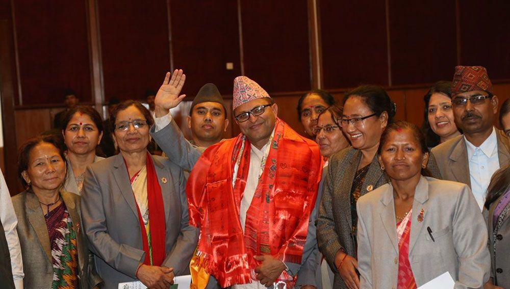 Timilsina officially elected as NA chairperson