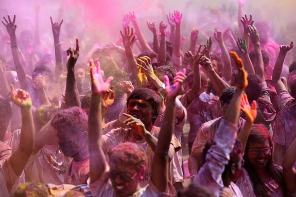 Phagu Poornima, the festival of colours, being celebrated today