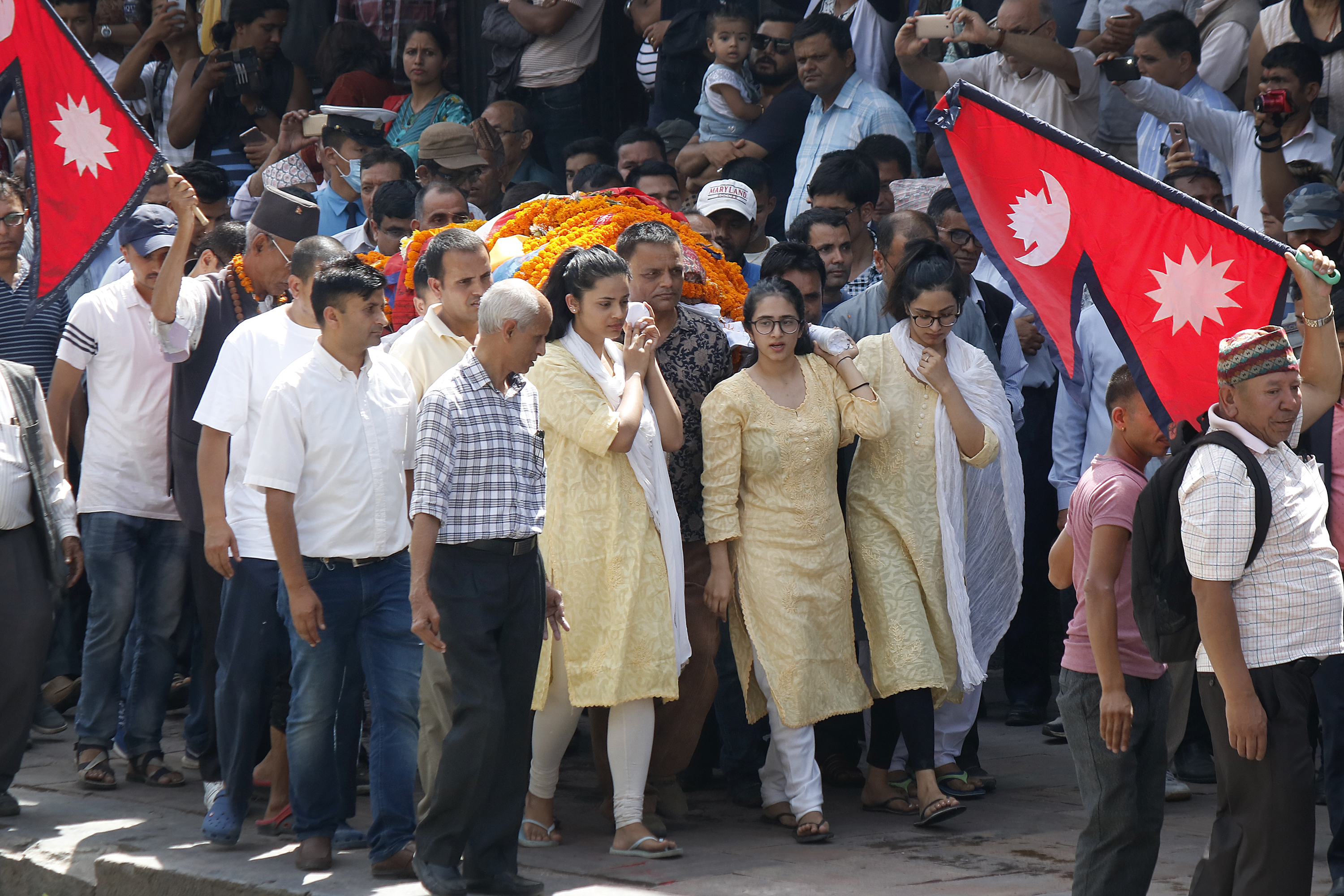 Veteran neurosurgeon Dr Devkota cremated with state honours (With photos)