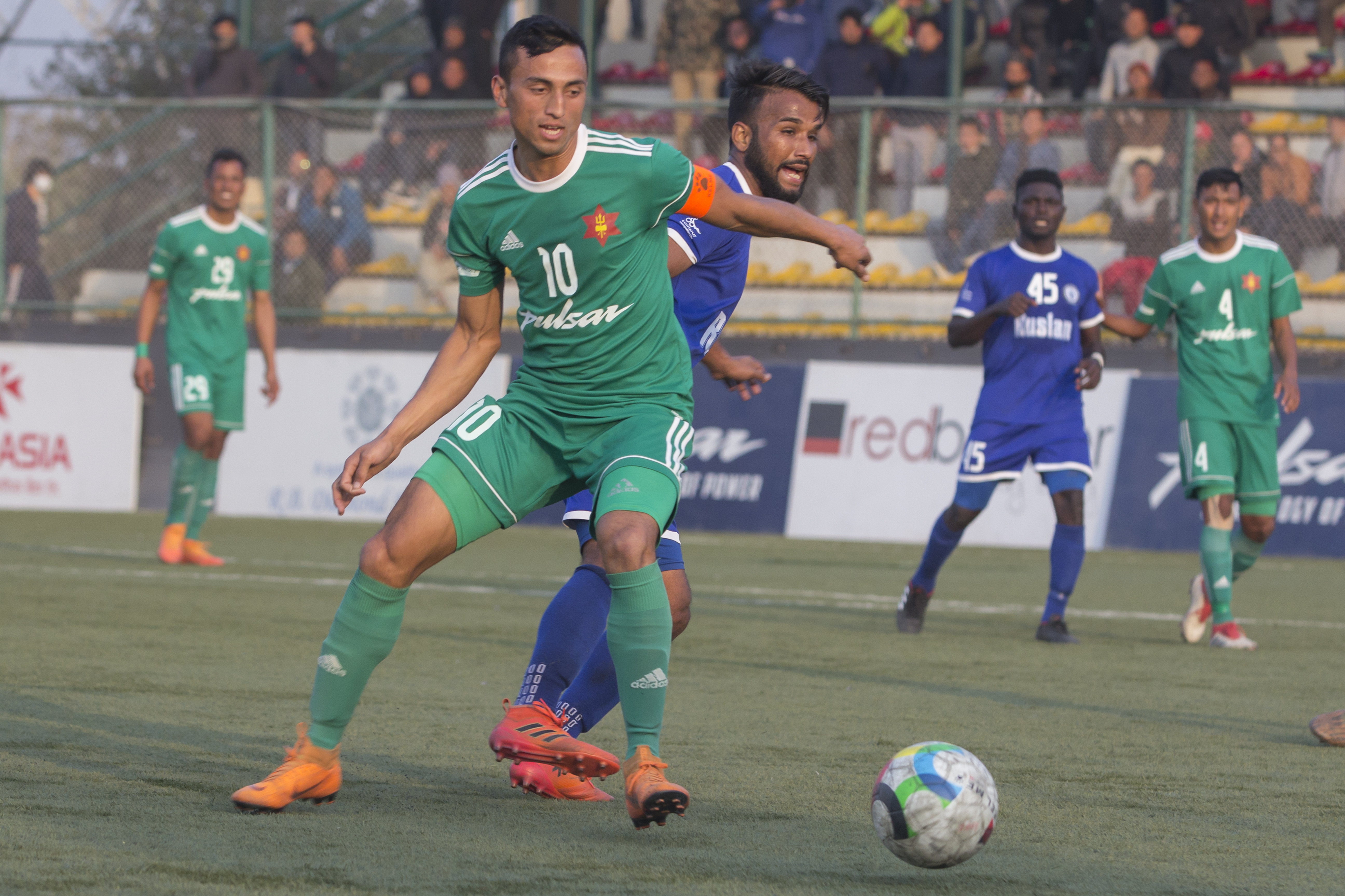 George Prince Karki rescues point for Tribhuvan Army against Three Star