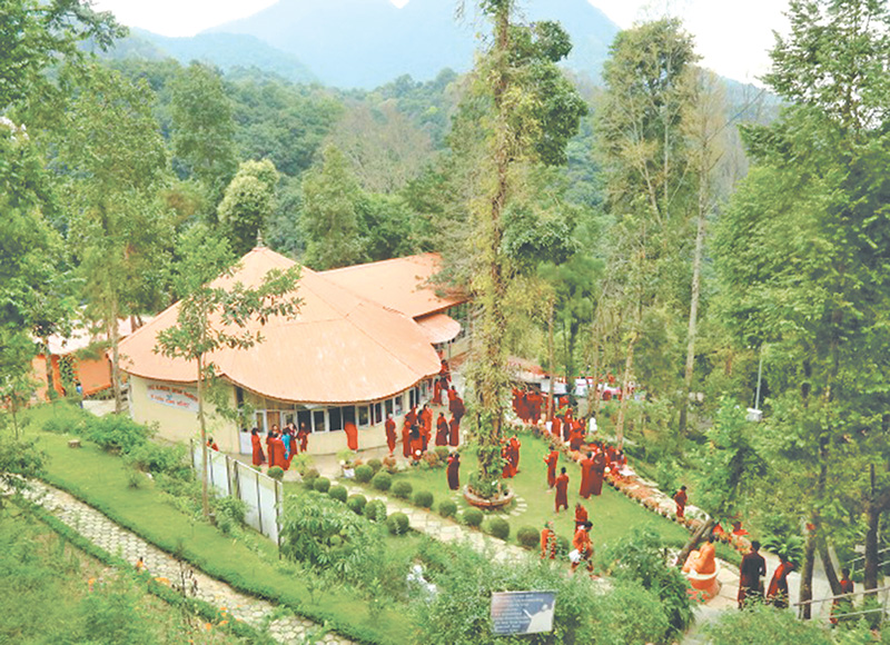 National park authority has repossessed religious forest from Osho Tapoban