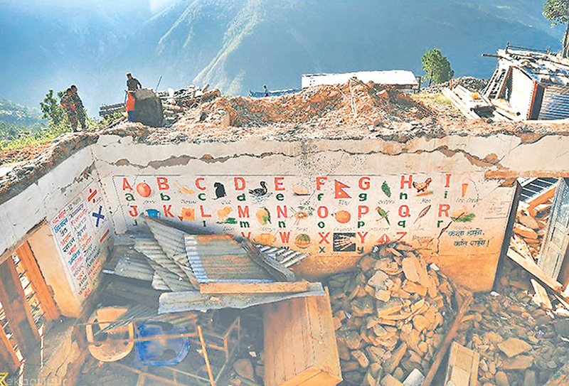 One-third of classrooms rebuilt in three years