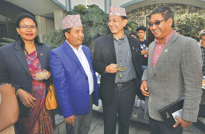 Silwal spotted in parliament