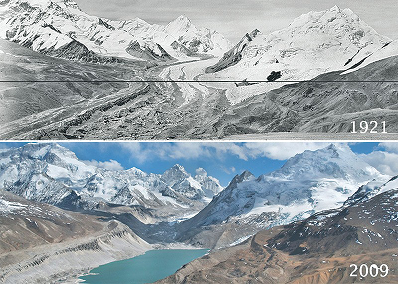 When ice turns to water