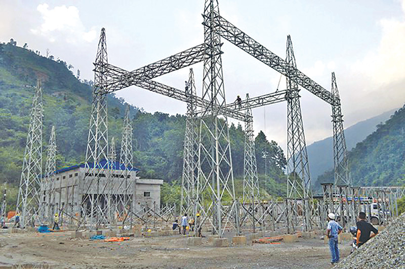 Indian co starts work on Dhalkebar substation