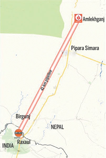India agrees to build gas pipeline to Nepal