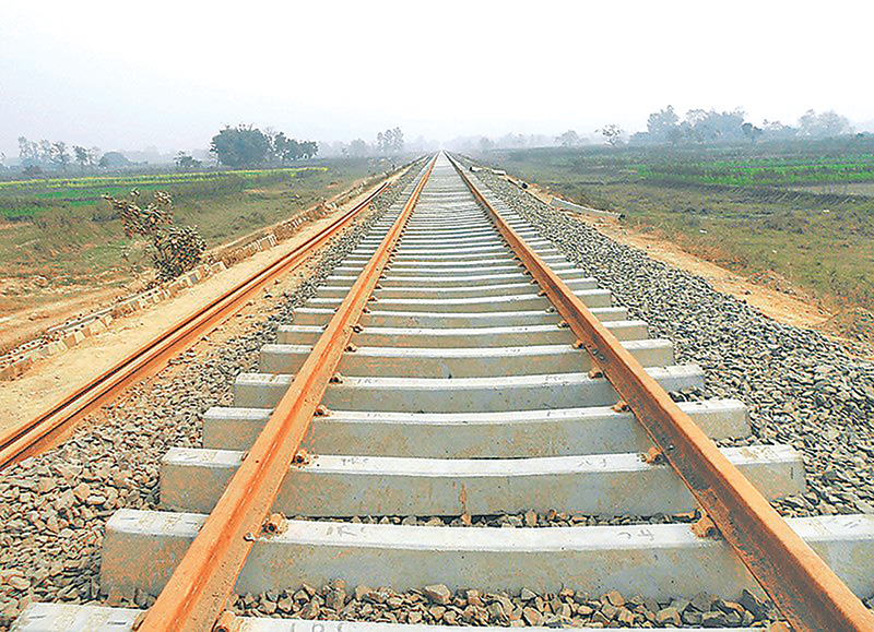 Railway project stalls on land compensation row