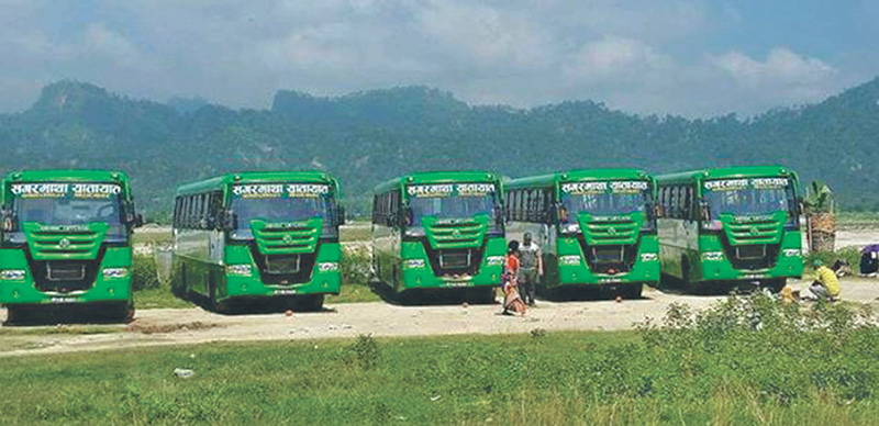 Luxury buses dominate East-West highway route