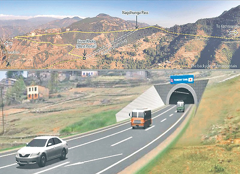 Nagdhunga tunnel one step closer to construction