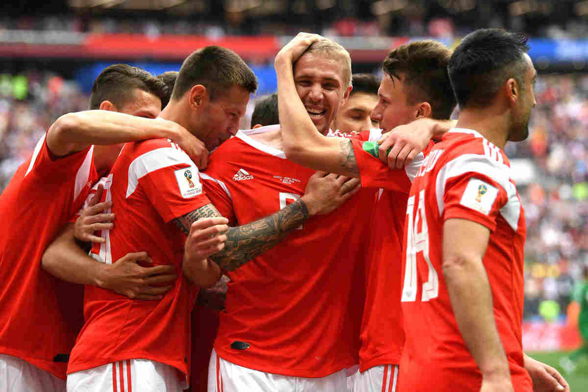 Russia ease to victory in World Cup opener against Saudi Arabia