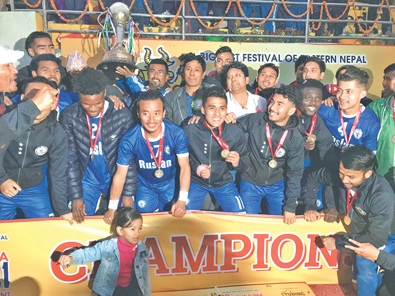 Budha Subba Gold Cup: Three Star crowned champions