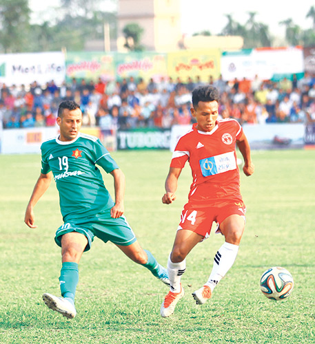 Army pip Police, enter semis