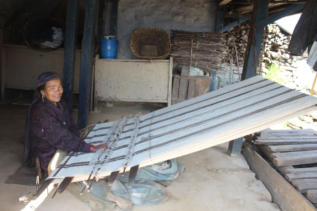 In Gorkha’s highlands, the bakhu-weaving tradition is slowly dying
