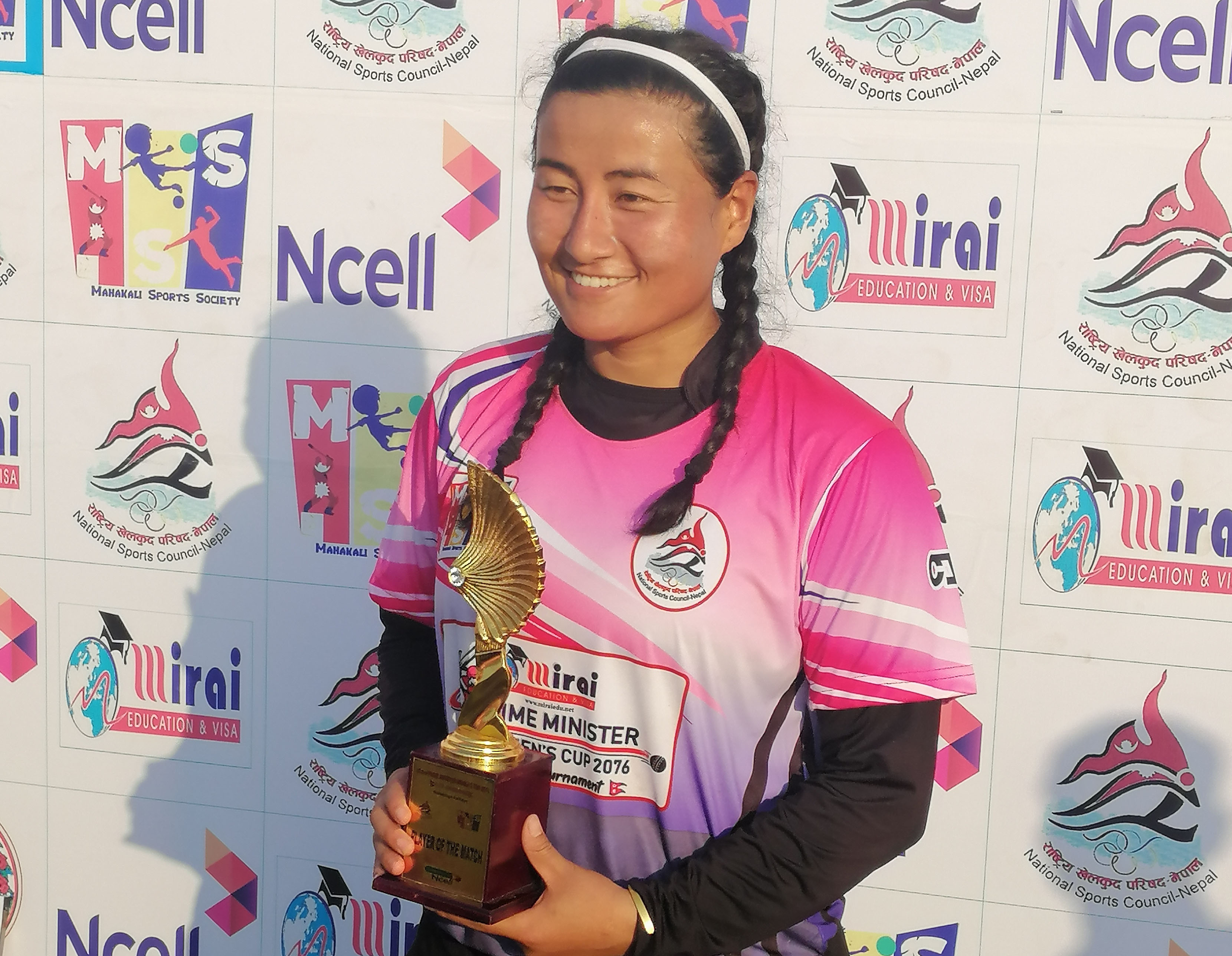 Dangol takes five wickets without conceding a run