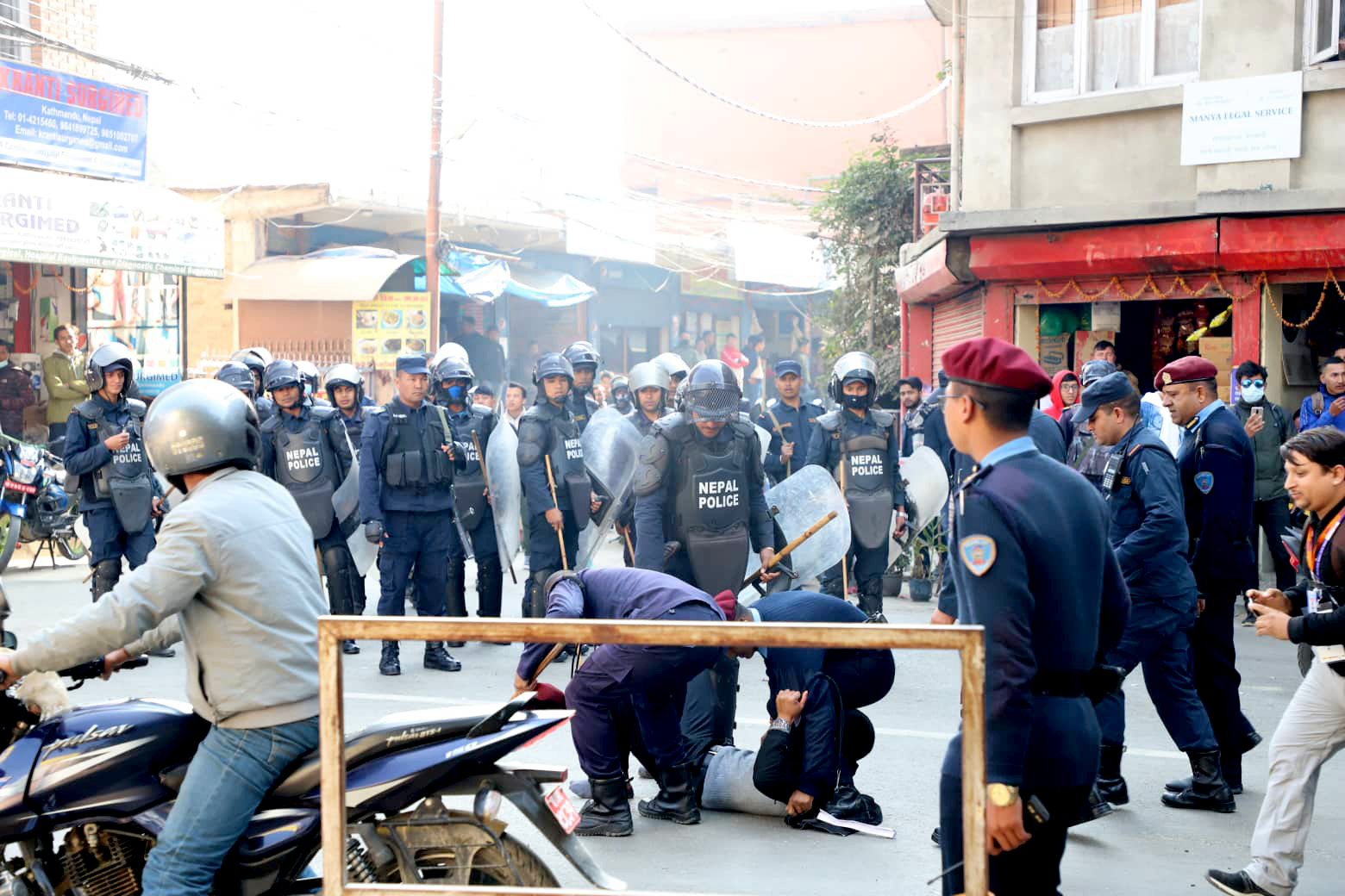 Police want to be friends with the community but they act more like foes