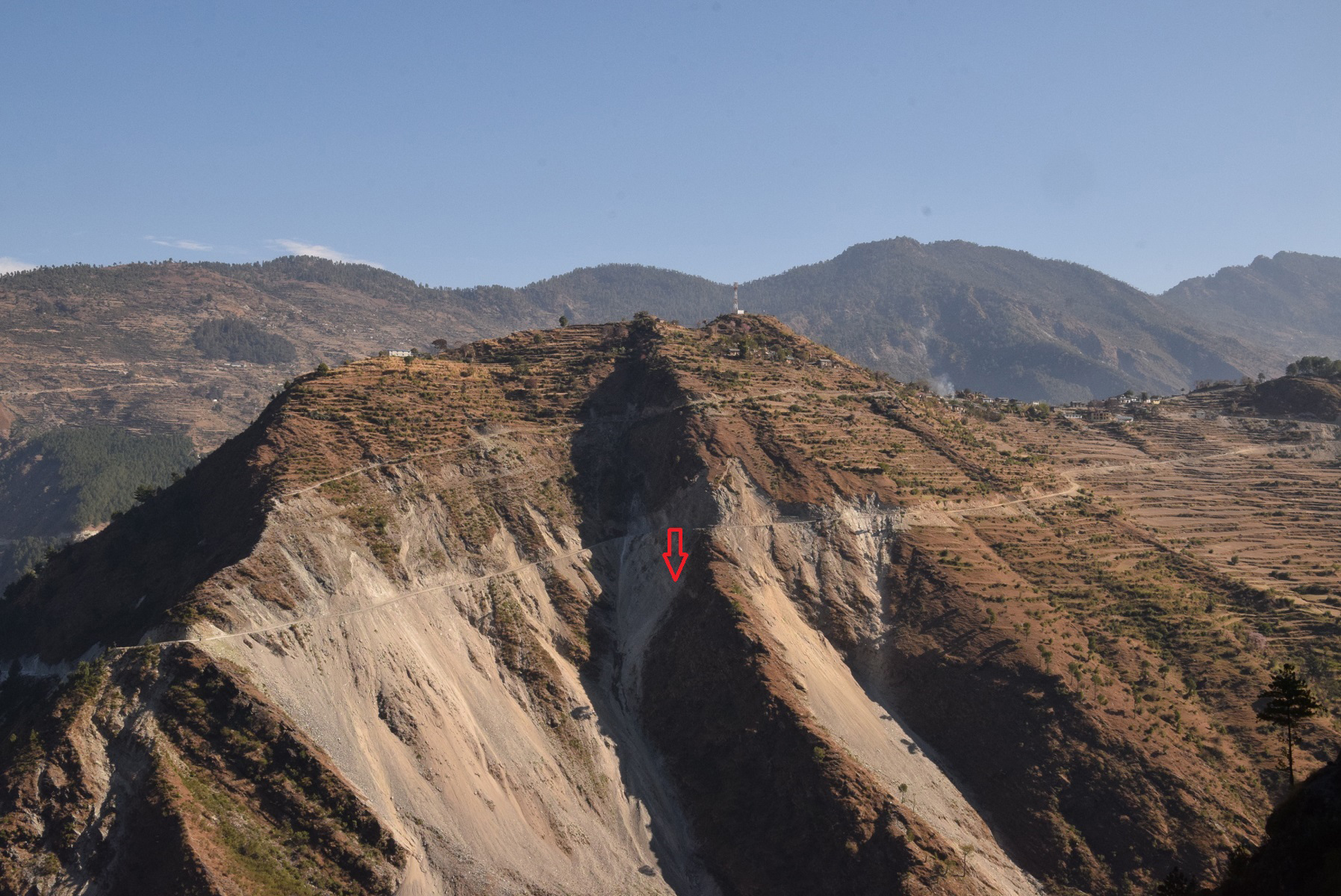 Bajhang’s Pankot-Bhusya road built without technical survey