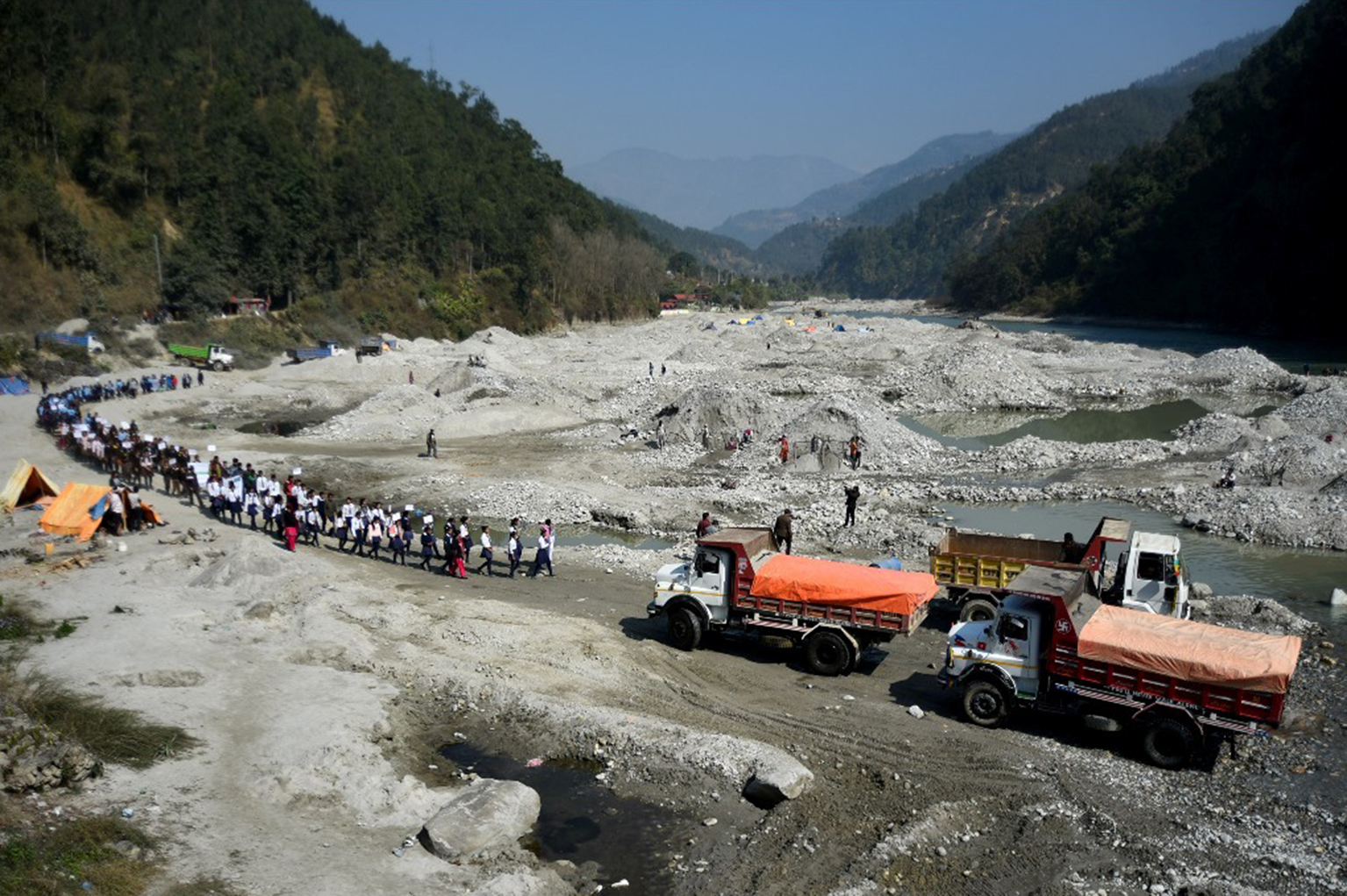Petition filed at top court to stop illegal mining in Sunkoshi River