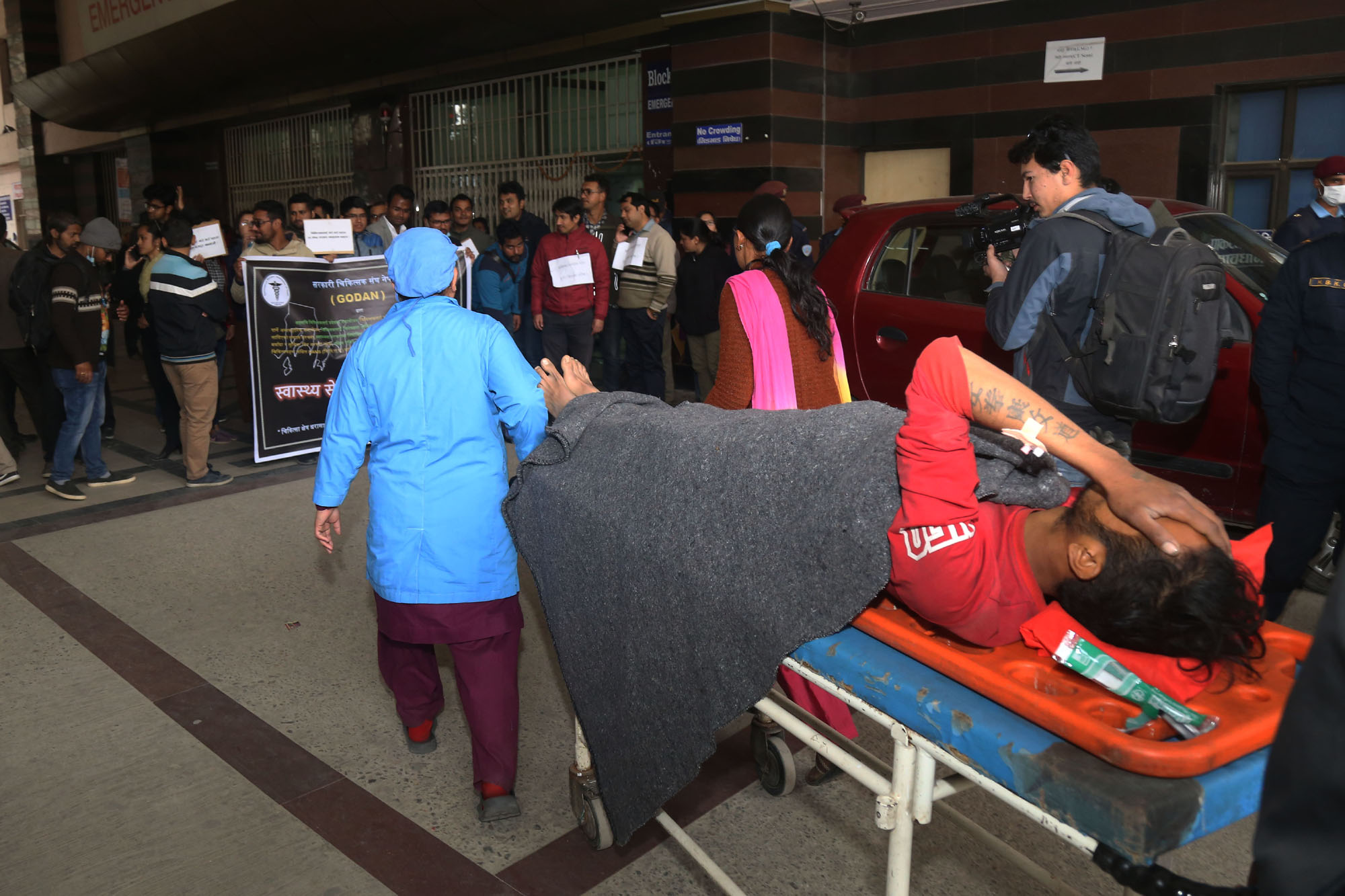 Thousands of patients bear the brunt of government doctors’ strike