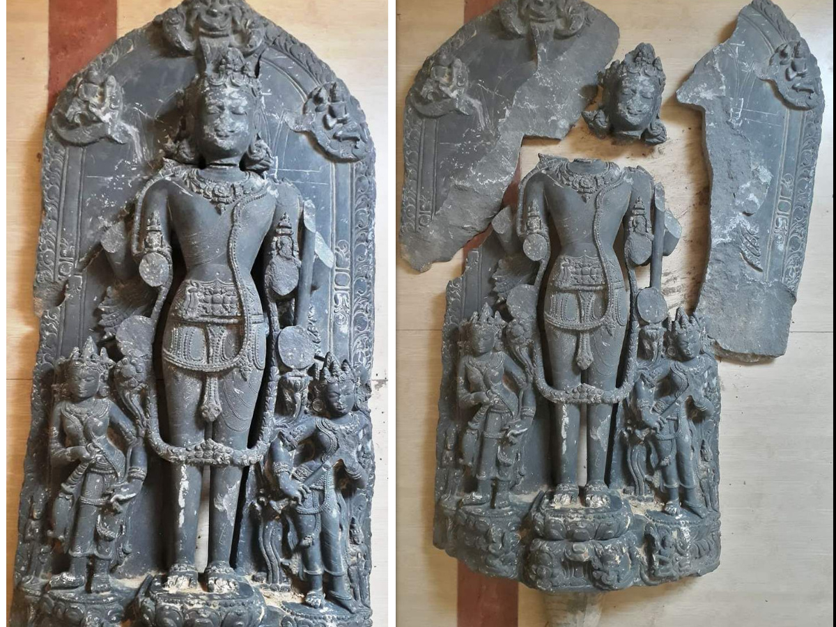 Statues are being stolen from Simraungadh, but nobody is bothered