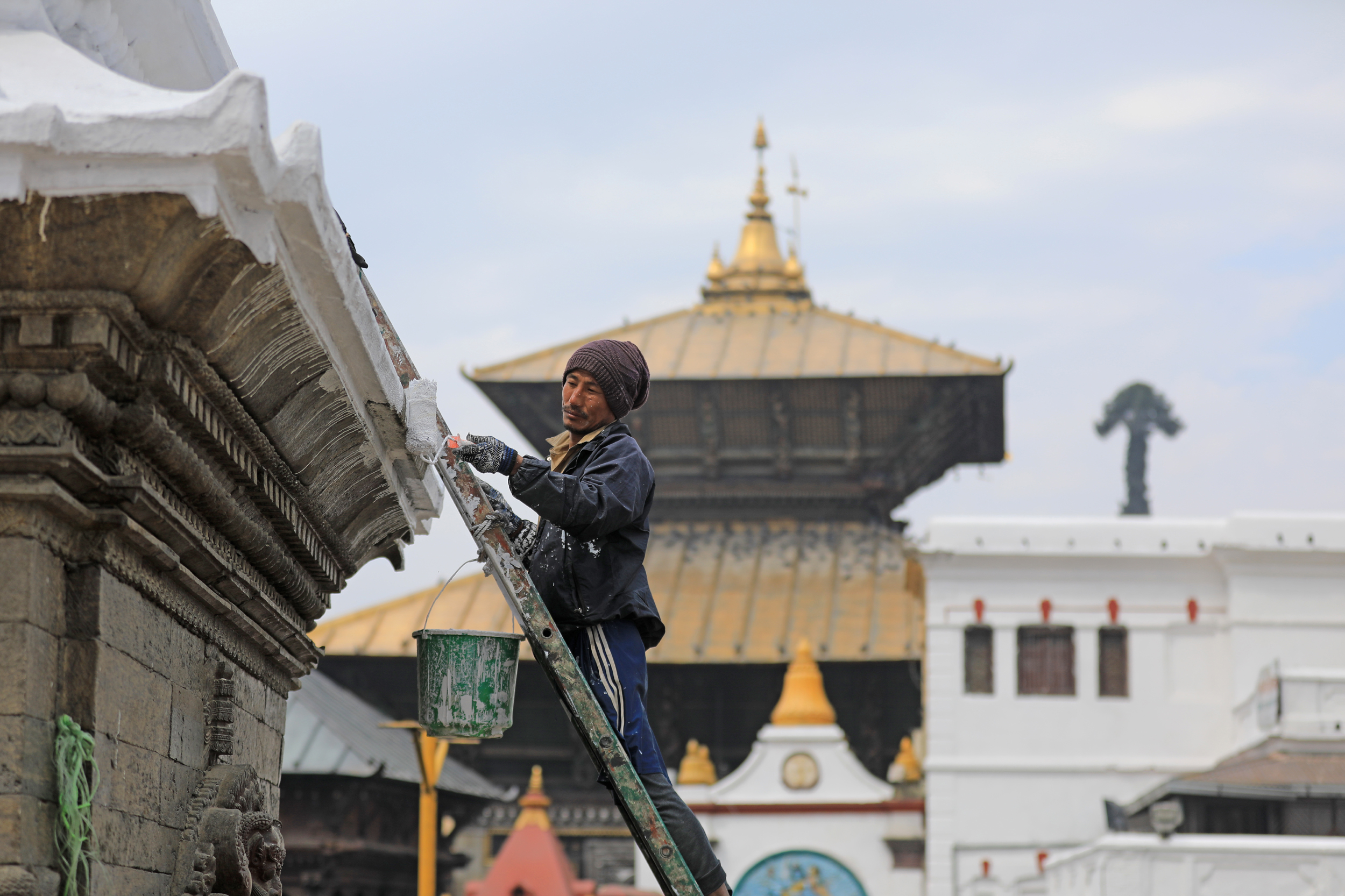 Sprucing up for Shivaratri