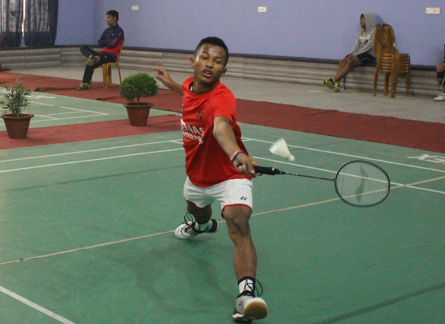 Dahal claims men’s singles title