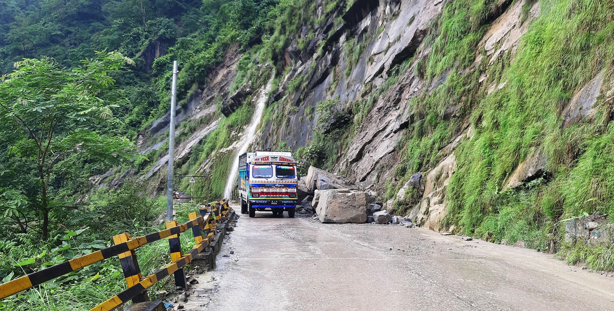 Multiple landslides along Tansen-Butwal section leave passengers in ...
