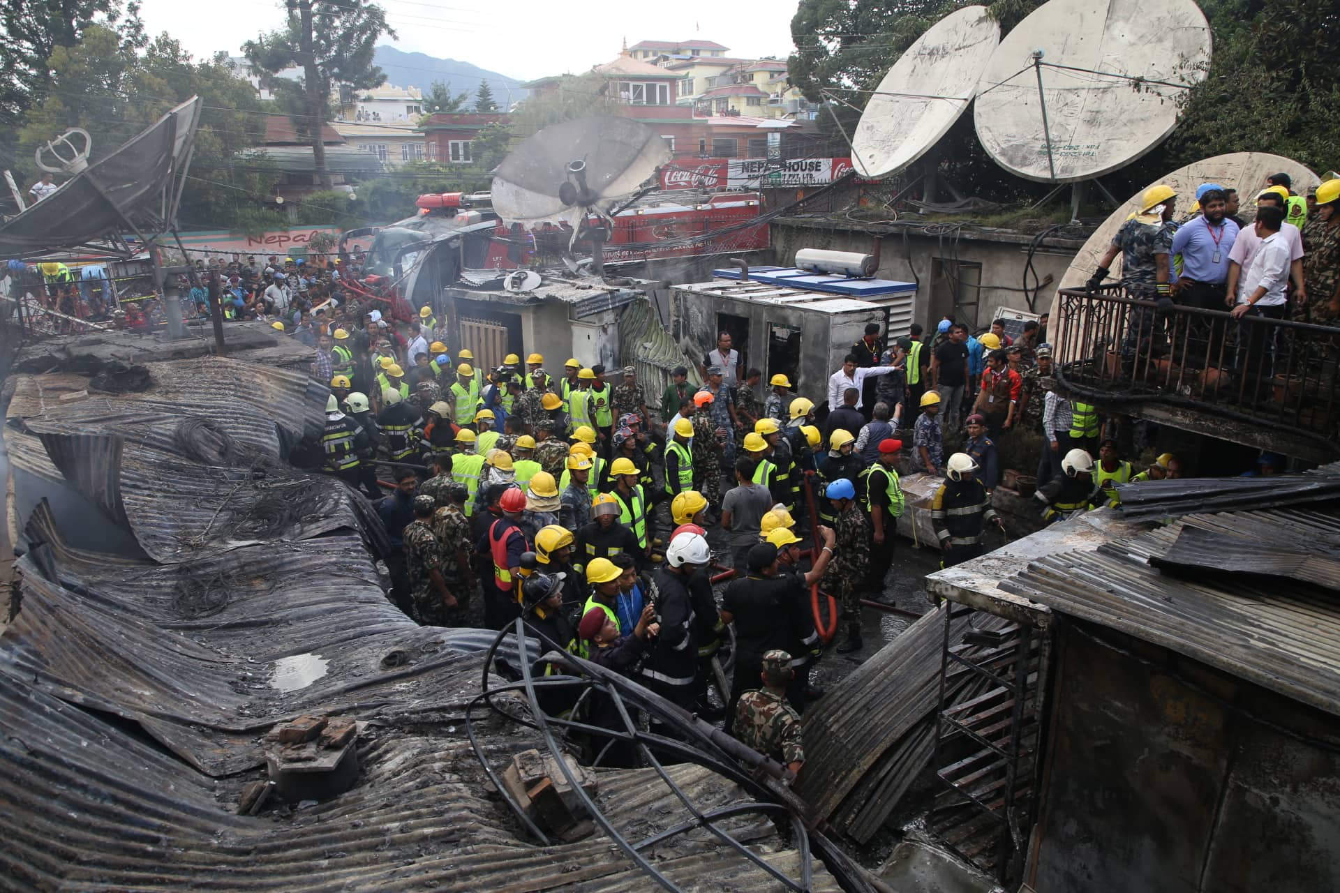 Fire at Subisu office in Balutwatar contained