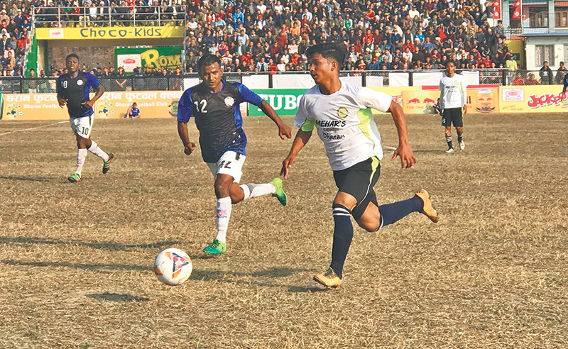 Dharan secure semi-final berth of Budha Subba Gold Cup