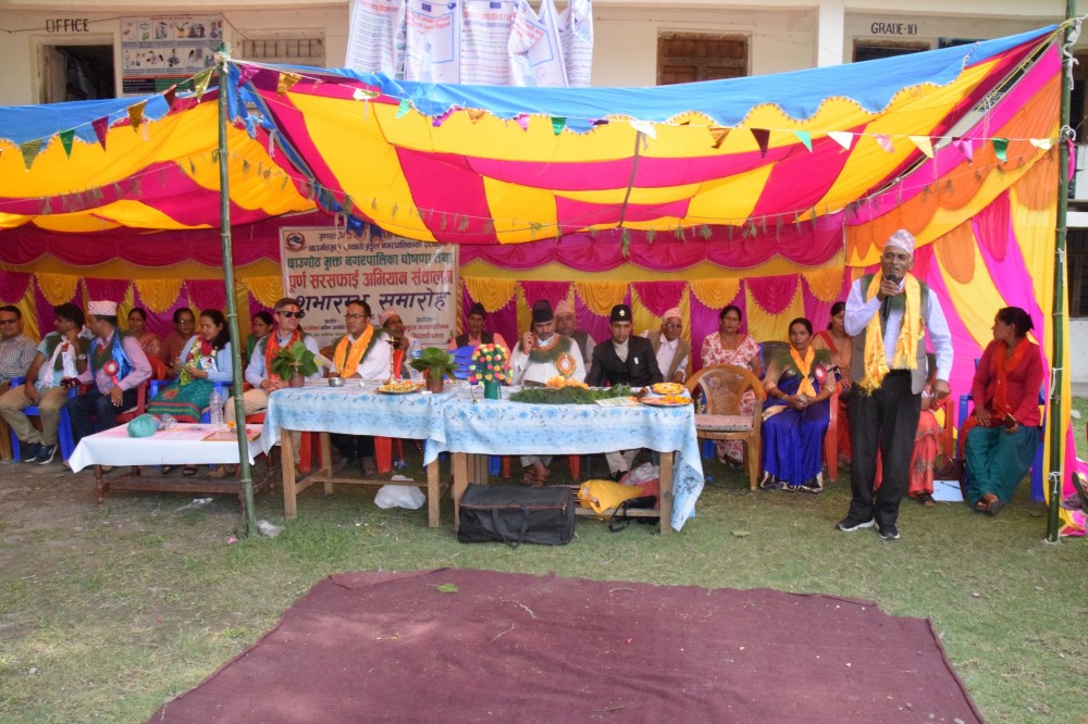 Bungal declared far-west’s first ‘Chhaupadi free’ municipality