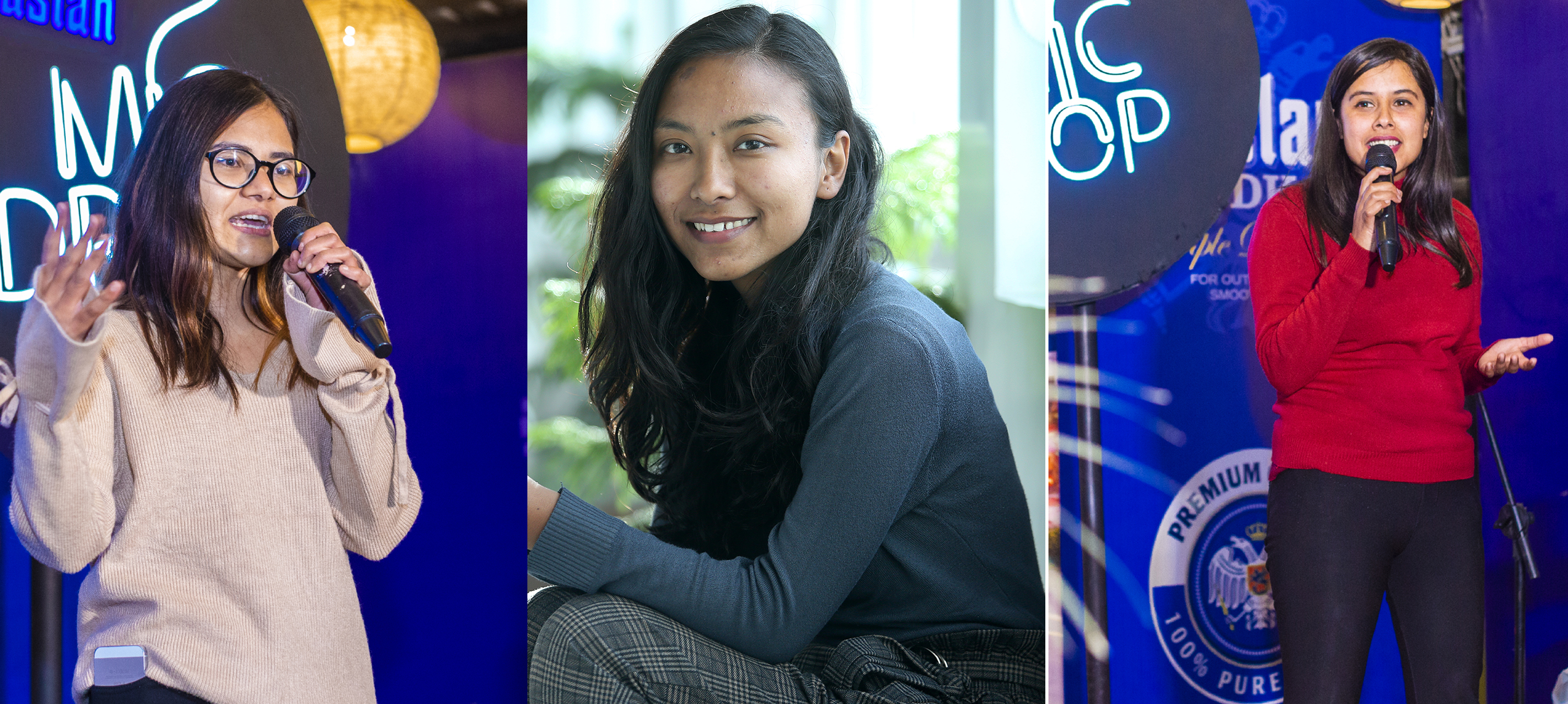 Shattering barriers with stand-up comedy