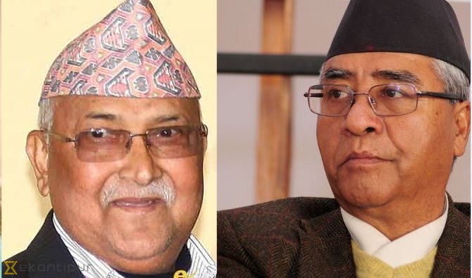 Oli says he consulted Deuba on nominations, but Congress calls it a lie