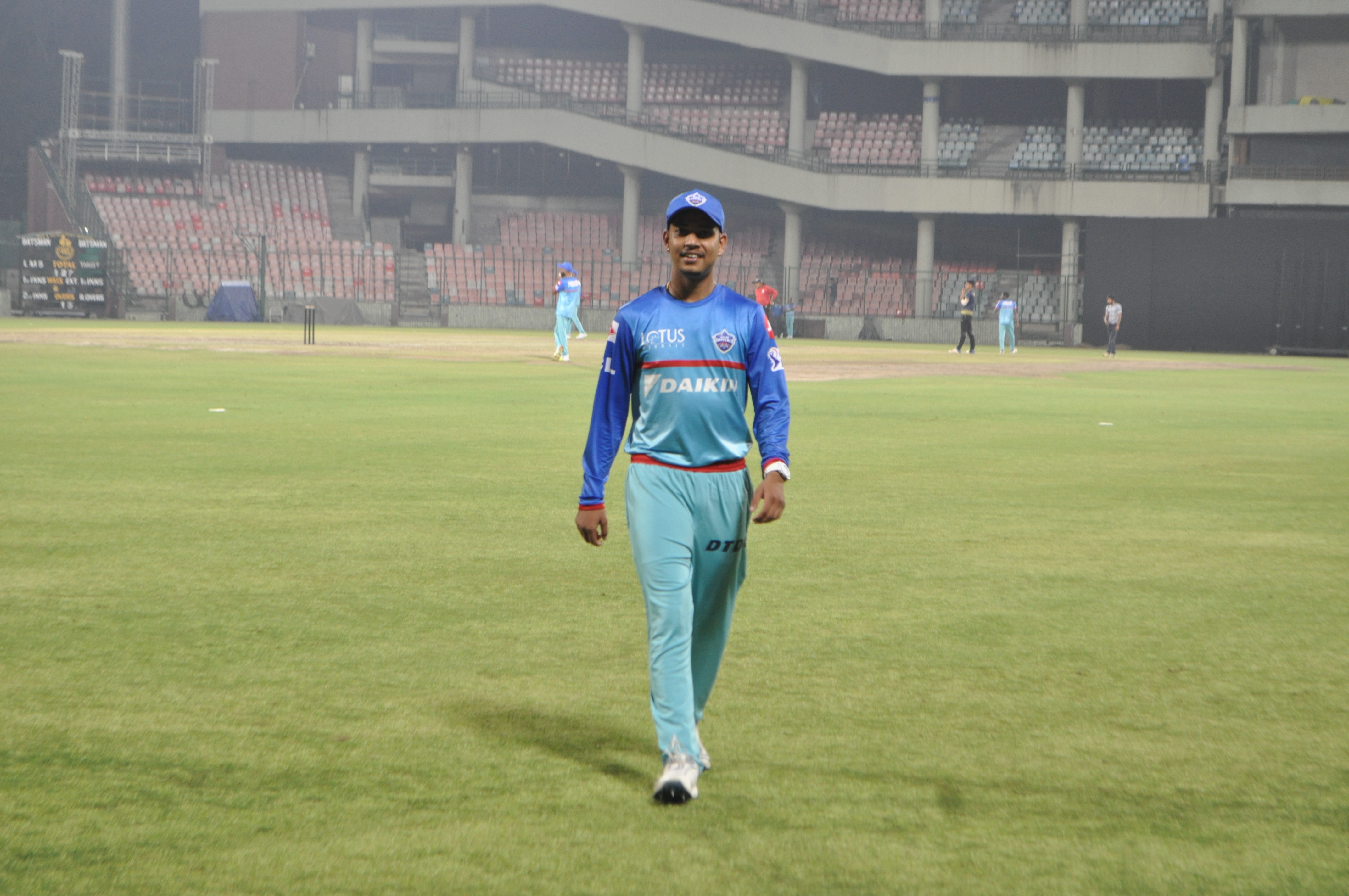 Lamichhane joins Capitals training