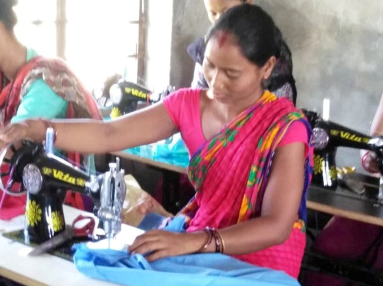 Tailoring training empowers Tharu women