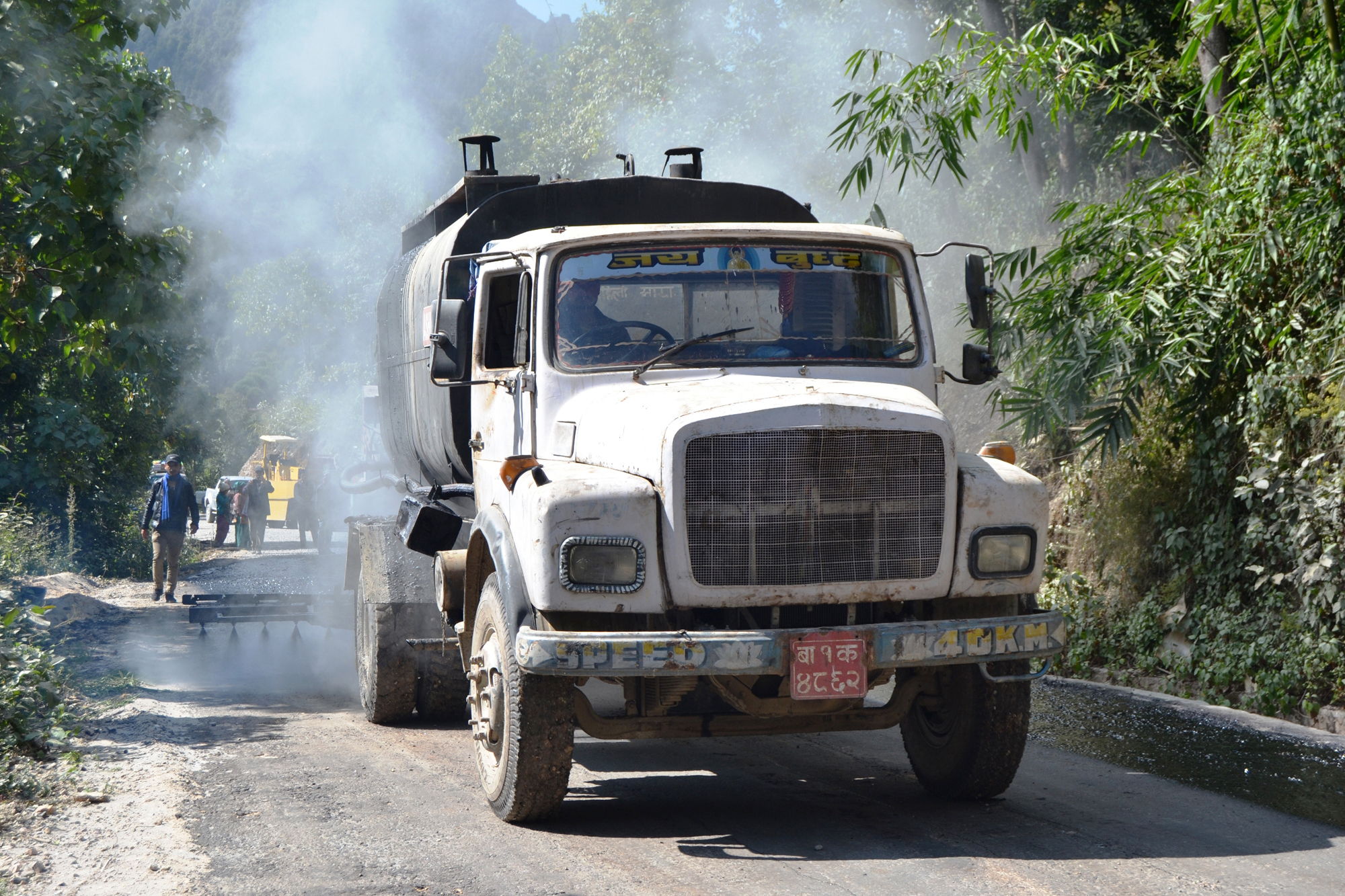 Upgradation work along Okhaldhunga-Rumjatar finally gathers momentum