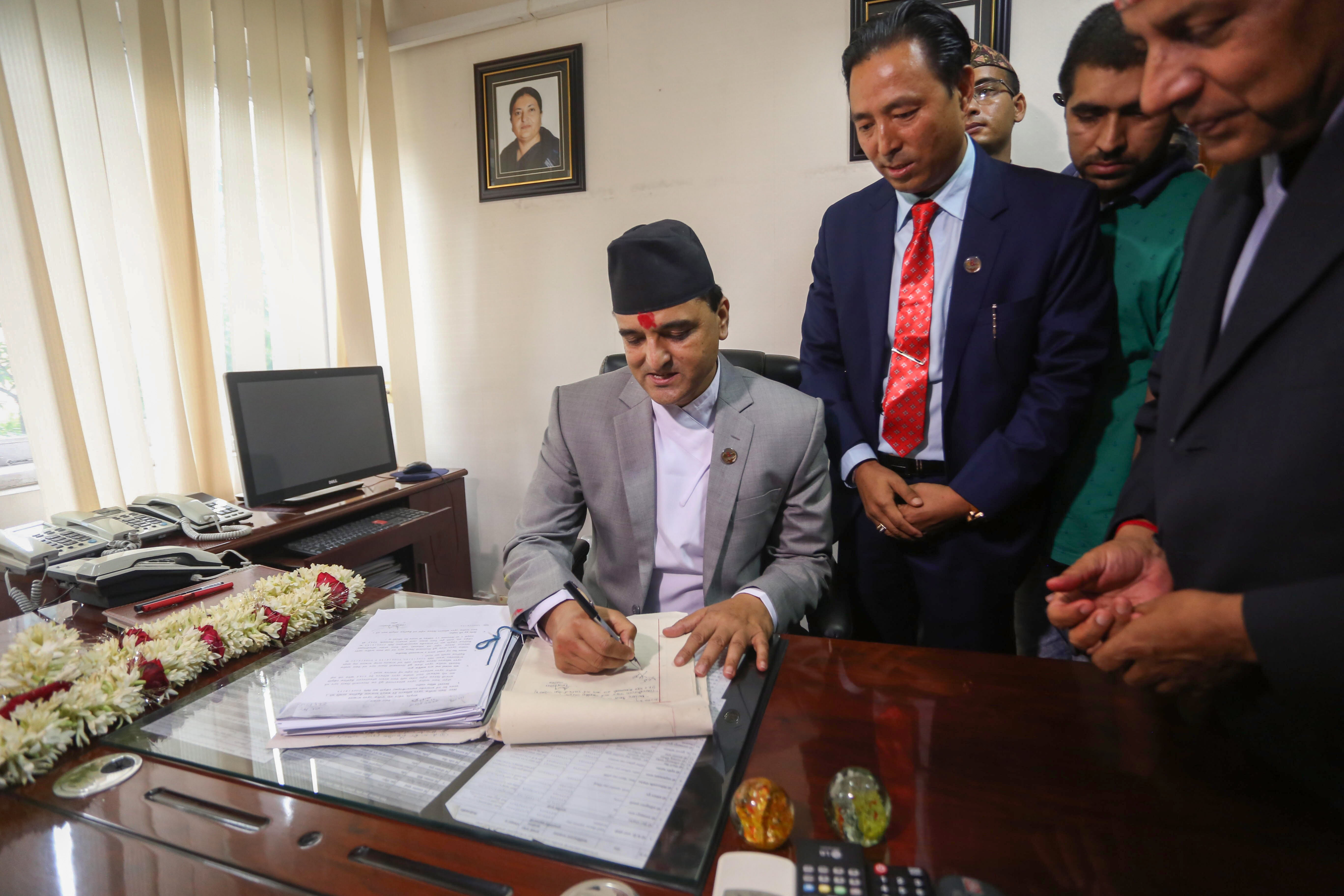 Yogesh Bhattarai appointed Minister for Culture, Tourism and Civil Aviation