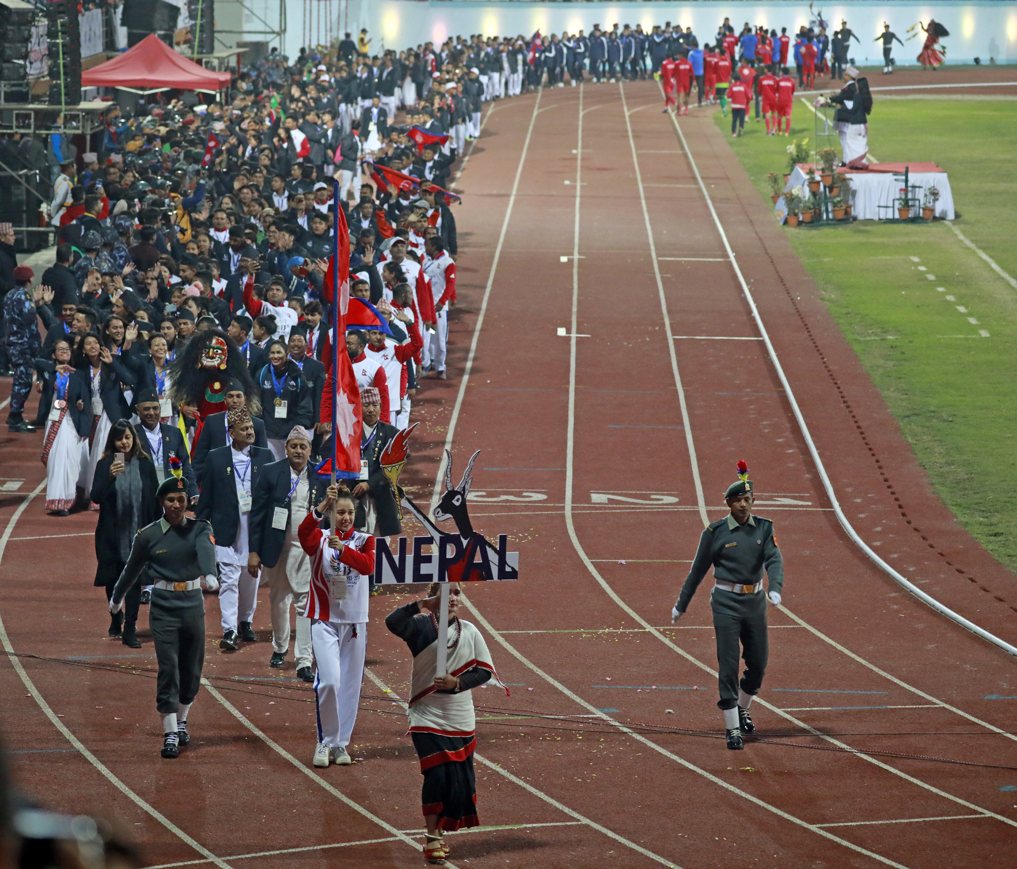 Nepal finish as runner up with a record haul of 206 medals