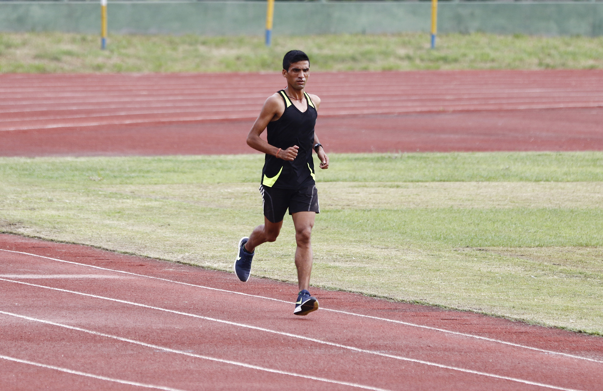 A record marathon runner who came into the sport by a matter of chance