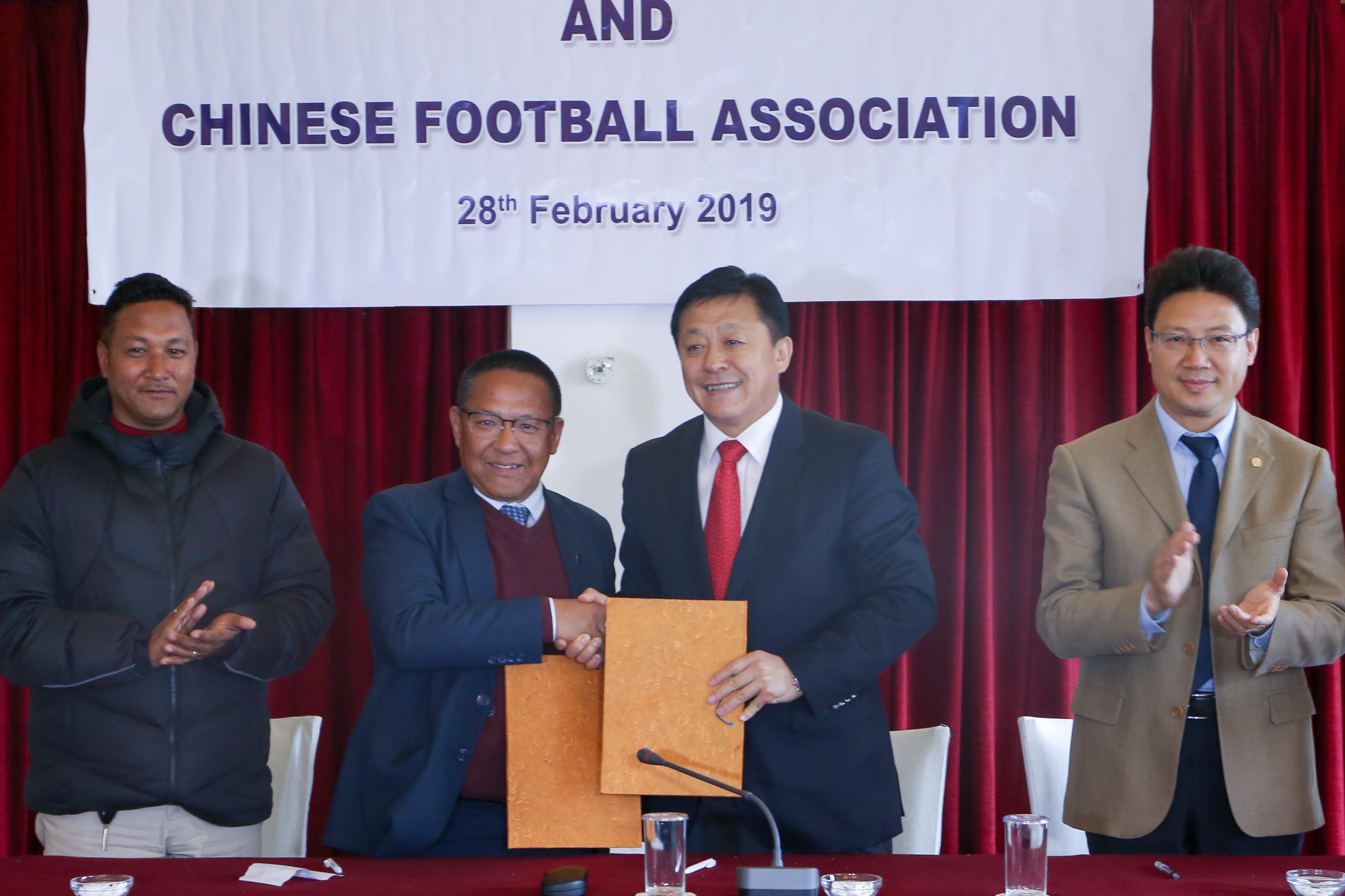 ANFA-Chinese FA enter strategic partnership