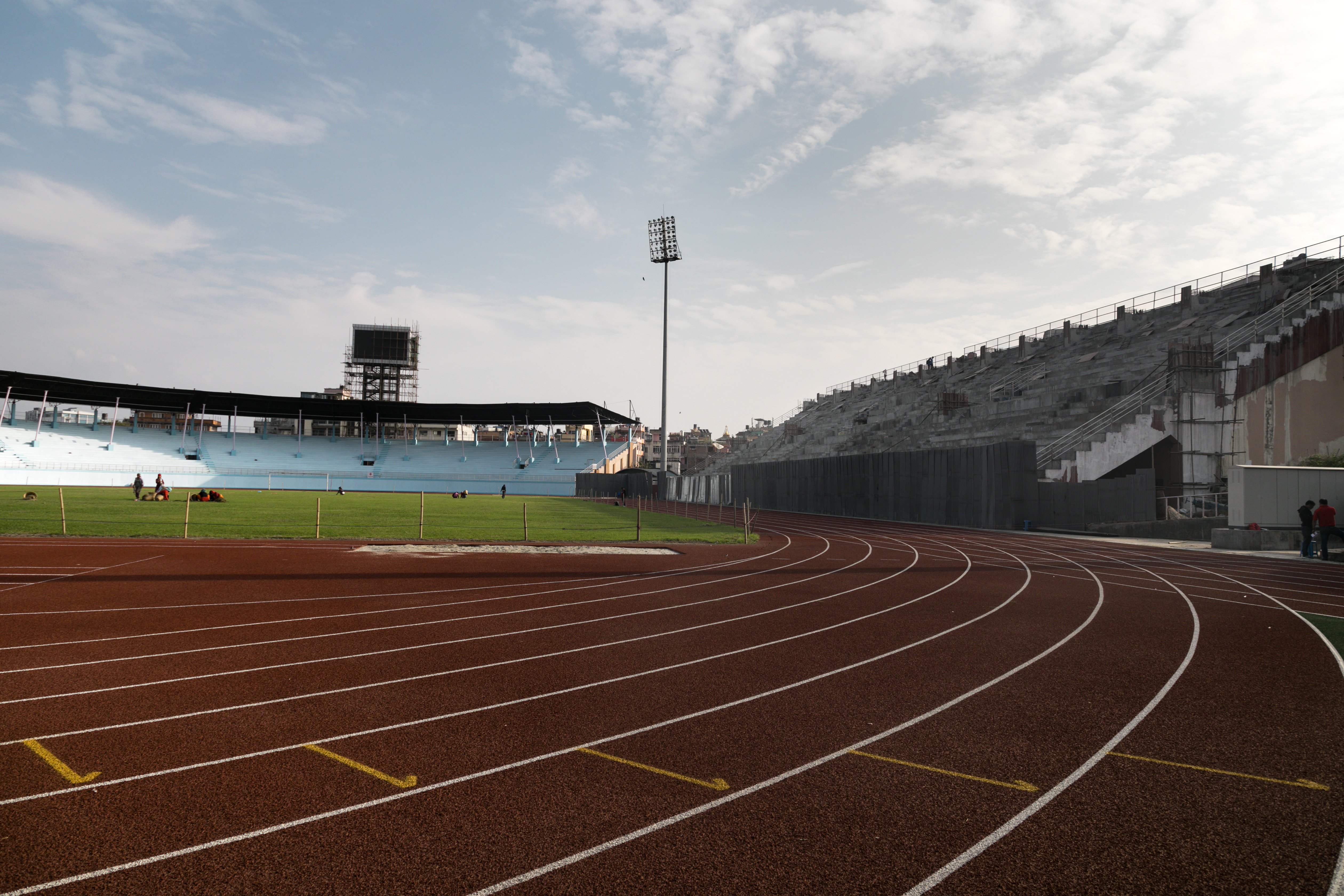 The South Asian Games are a month away but Dashrath Stadium still needs ...