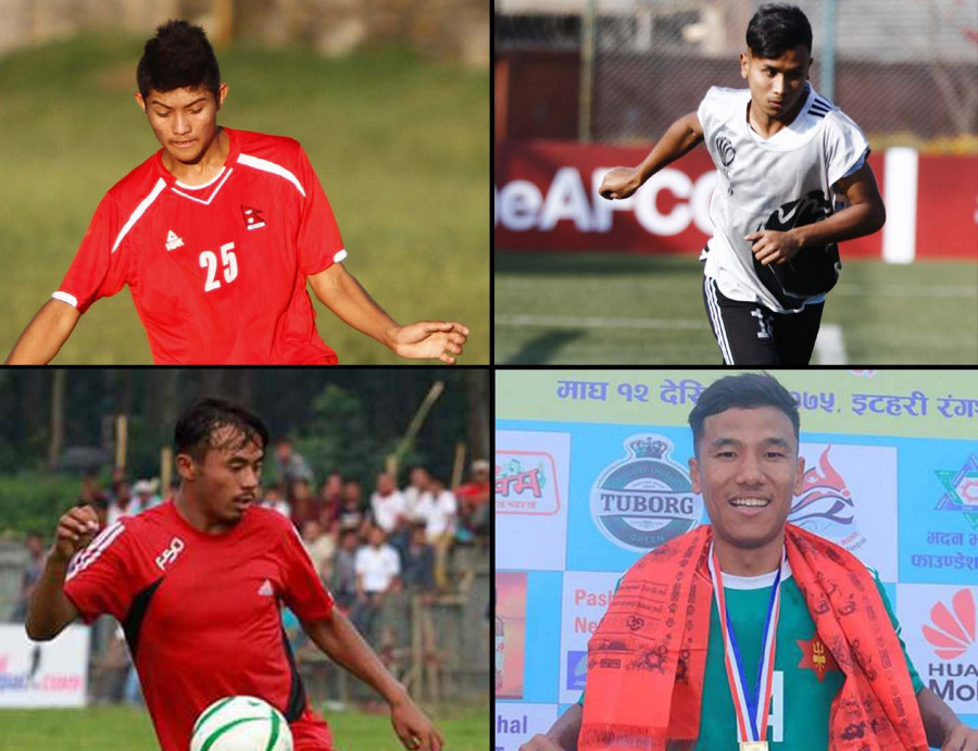 Football governing body suspends four players for their 'inappropriate ...