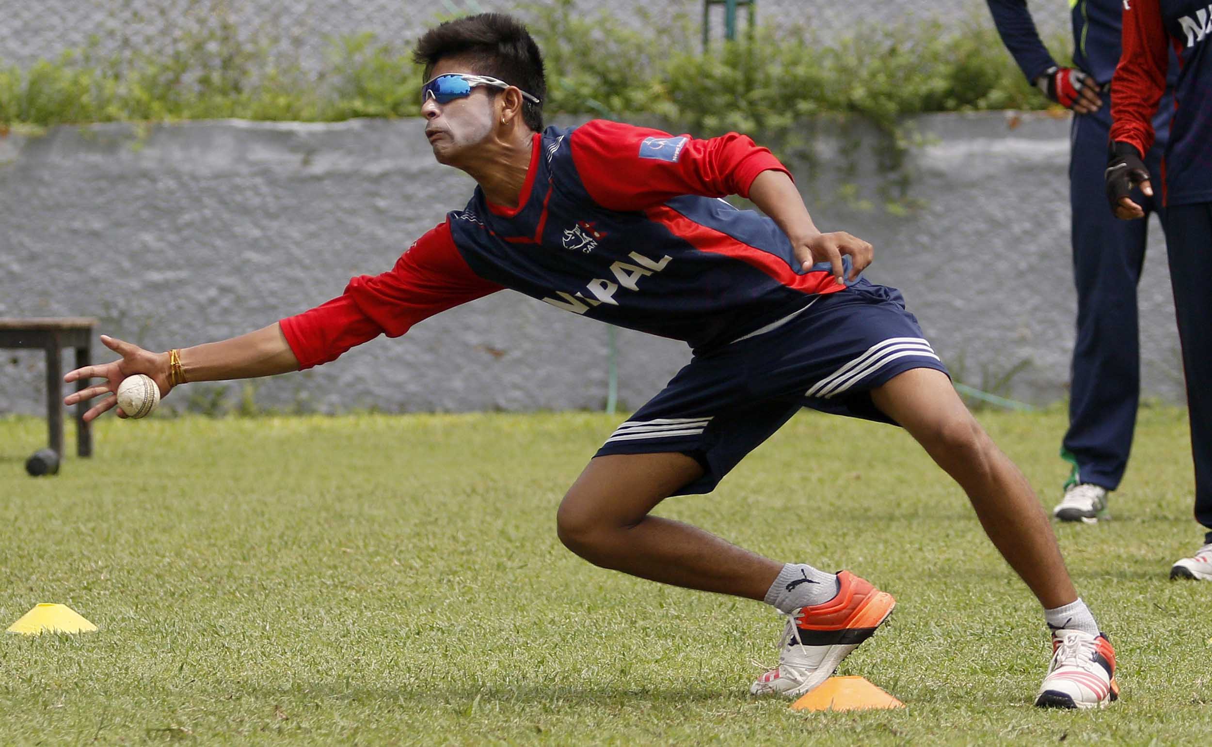 Lamichhane snapped by Oval Invincibles in The Hundred