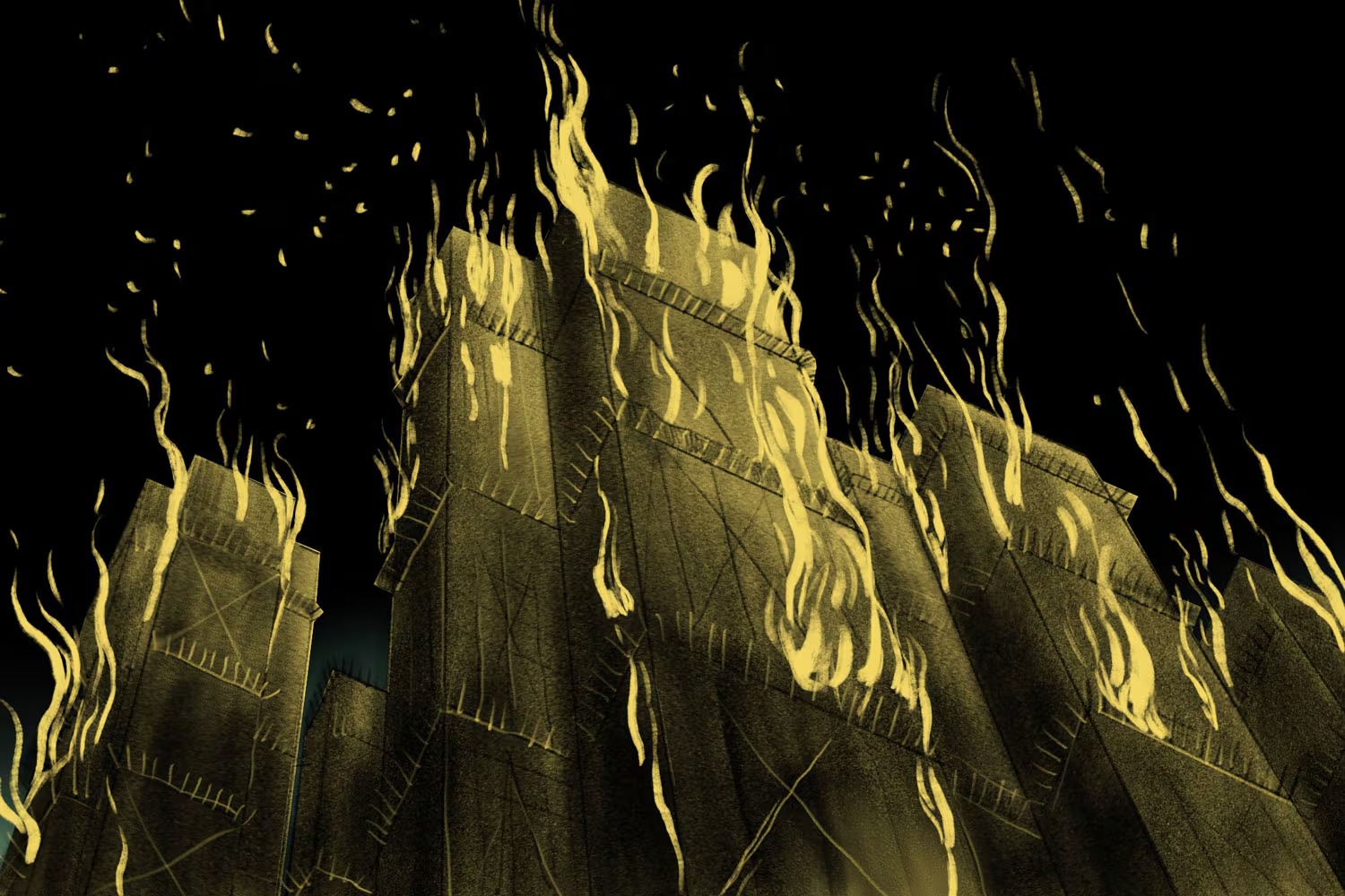 Graphics: How the deadly Hong Kong inferno spread