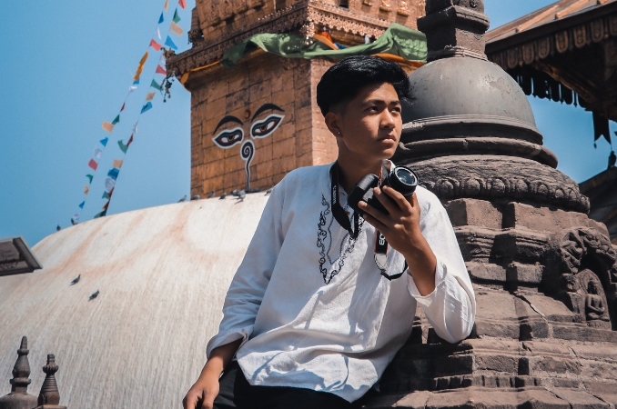 In an age of exciting musical visuals, 17-year-old Nishan Bhujel is ...