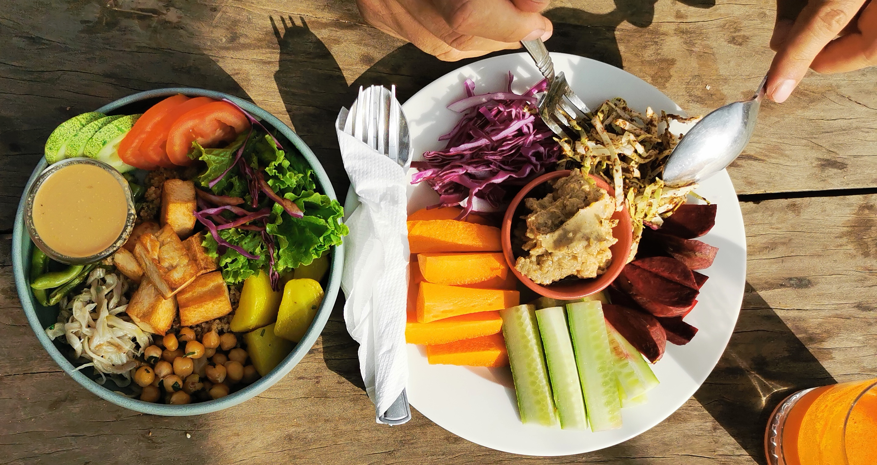 Annamaya: Colours you can taste, with spectacular views