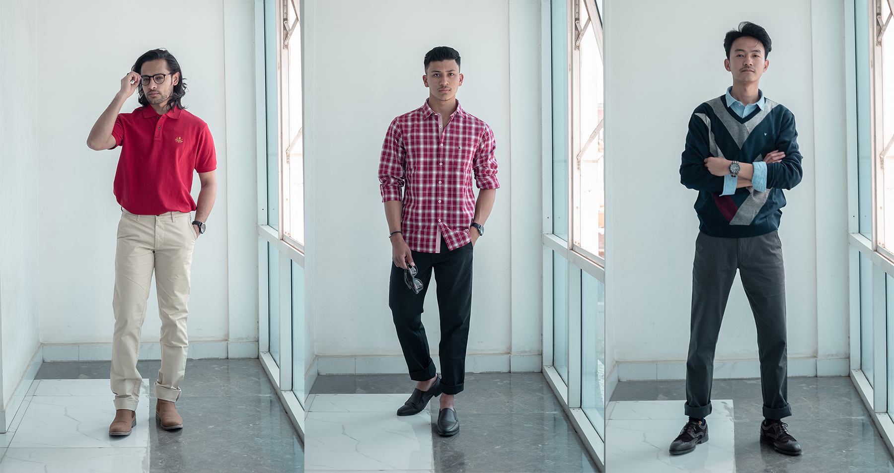 Not too business-y, never too casual