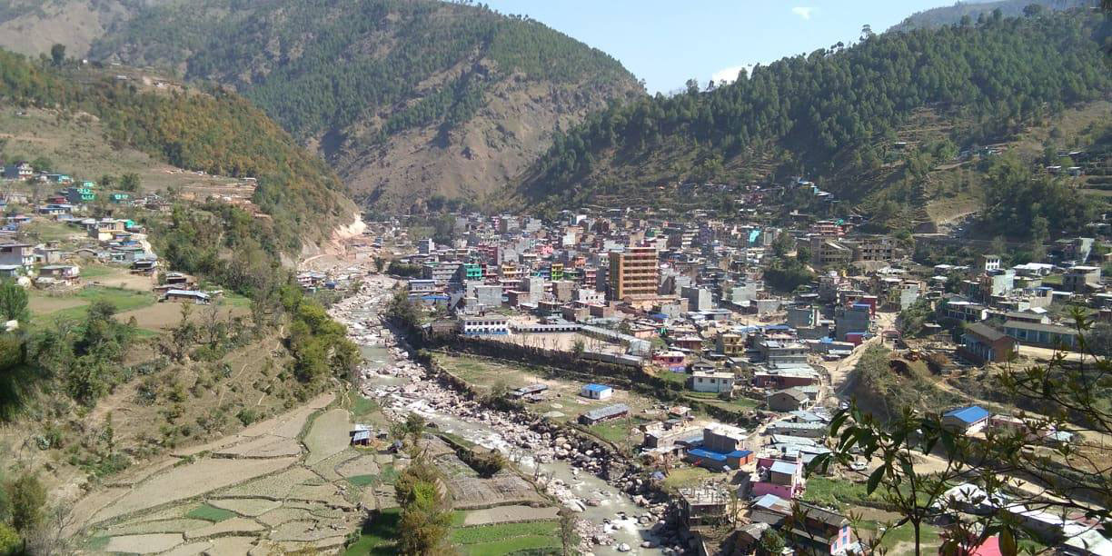 Burtibang along the Mid-Hill Highway among other nine proposed modern ...