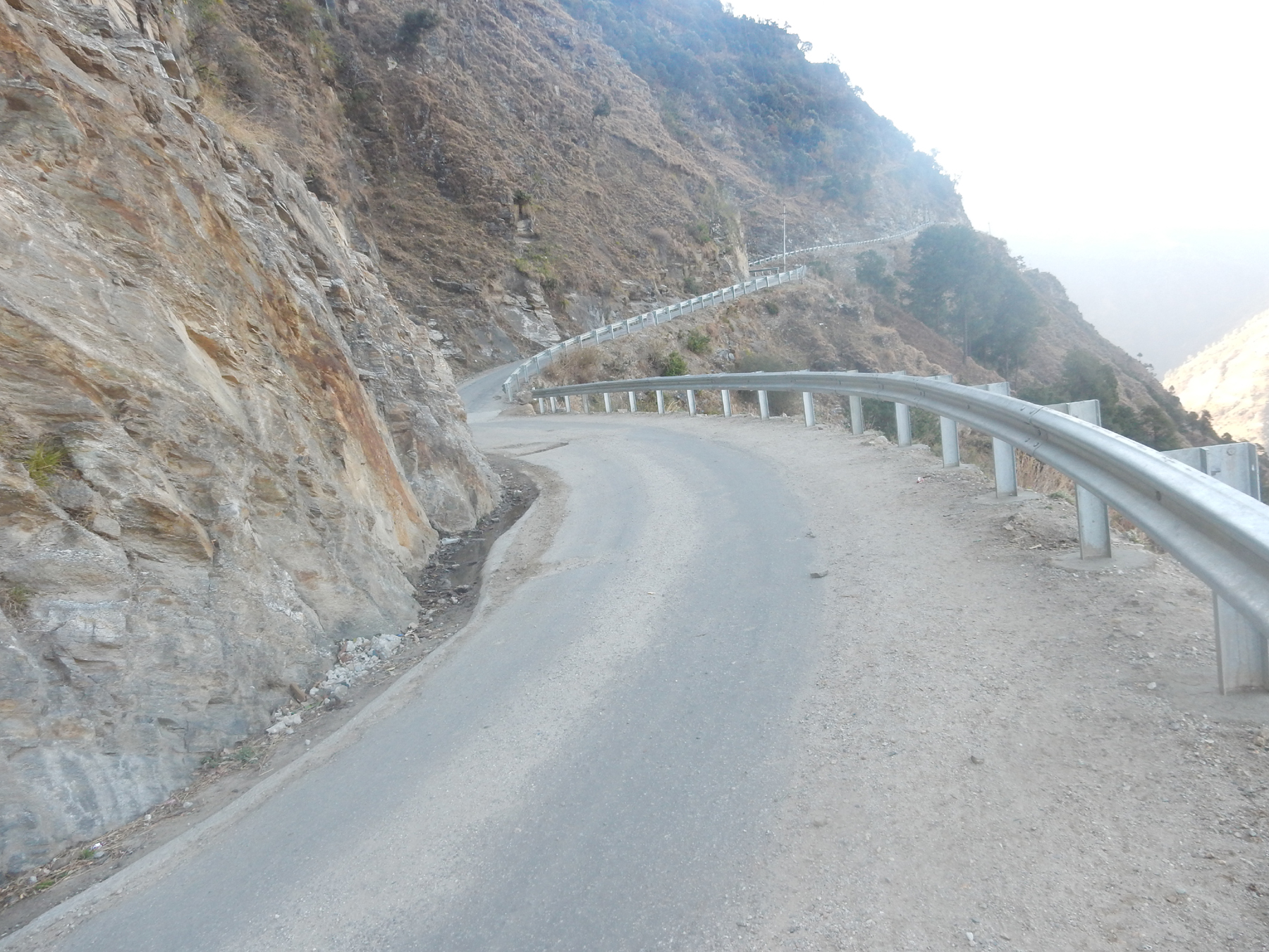 Safety barriers helped reduce number of accidents on Karnali Highway ...