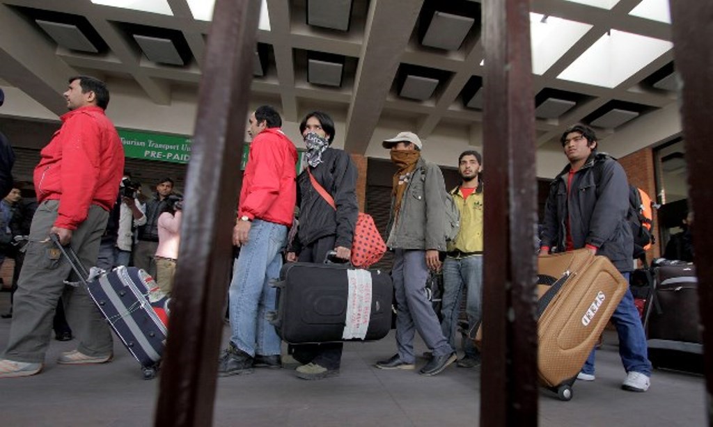 Thousands of Nepali migrant workers from Persian Gulf and Malaysia ...
